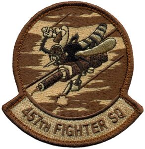 457th FIGHTER SQUADRON – DESERT – NEW | Flightline Insignia