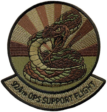 924th OPERATIONS SUPPORT FLIGHT – OCP | Flightline Insignia