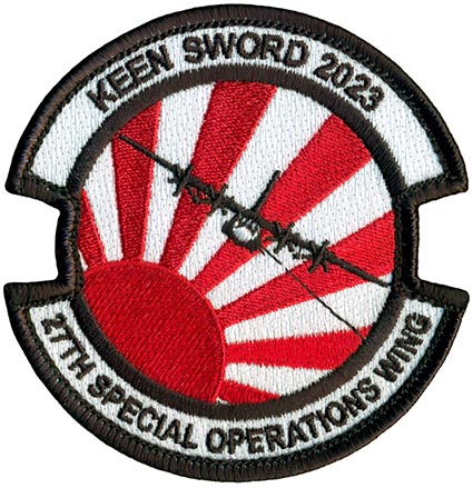 27th SPECIAL OPERATIONS WING – KEEN SWORD 2023 | Flightline Insignia