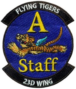 23rd WING – A STAFF | Flightline Insignia