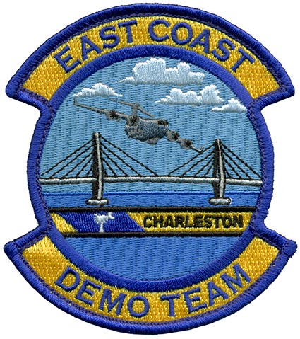 437th AIRLIFT WING – C-17 – EAST COAST DEMO TEAM | Flightline Insignia