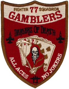 77th FIGHTER SQUADRON – GAMBLERS – DEALERS of DEATH – DESERT ...