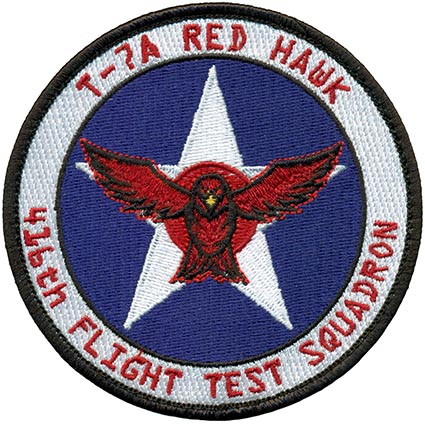 416th FLIGHT TEST SQUADRON – T-7A RED HAWK | Flightline Insignia