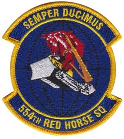 554th RED HORSE SQUADRON | Flightline Insignia