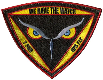 7th SPACE WARNING SQUADRON – OPERATIONS FLIGHT | Flightline Insignia