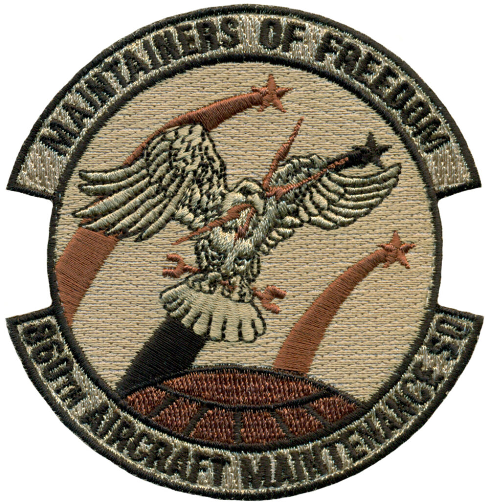 860th AIRCRAFT MAINTENANCE SQUADRON – DESERT | Flightline Insignia
