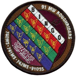 91st MISSILE WING – ROUGHRIDERS | Flightline Insignia