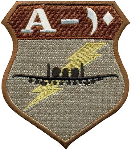 A-10 THUNDERBOLT II – ARABIC – DESERT | Flightline Insignia