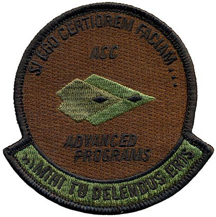 AIR COMBAT COMMAND – ADVANCED PROGRAMS – OCP | Flightline Insignia