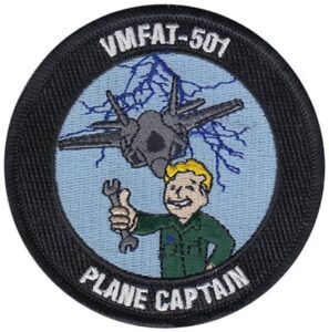 MARINE FIGHTER ATTACK TRAINING SQUADRON-501 – F-35 – PLANE CAPTAIN ...