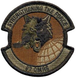 87th OPERATIONAL MEDICAL READINESS SQUADRON – OCP | Flightline Insignia