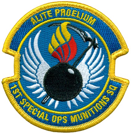 1st SPECIAL OPERATIONS MUNITIONS SQUADRON | Flightline Insignia