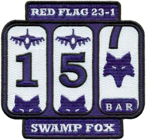 157th FIGHTER SQUADRON – RED FLAG 2023-01 | Flightline Insignia