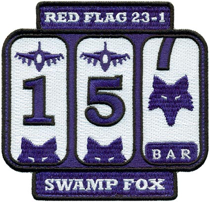 157th FIGHTER SQUADRON – RED FLAG 2023-01 | Flightline Insignia