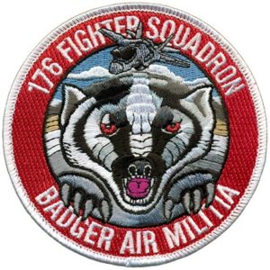 176th FIGHTER SQUADRON – BADGER AIR MILITIA – F-35 | Flightline Insignia