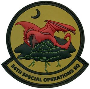 34th SPECIAL OPERATIONS SQUADRON – MORALE – PVC | Flightline Insignia