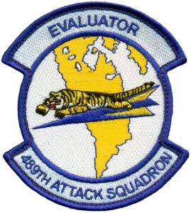 489th ATTACK SQUADRON – EVALUATOR | Flightline Insignia