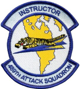 489th ATTACK SQUADRON – INSTRUCTOR | Flightline Insignia