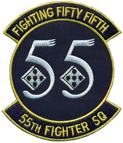 55th FIGHTER SQUADRON | Flightline Insignia