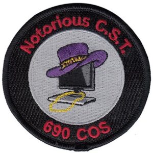690th CYBERSPACE OPERATIONS SQUADRON – NOTORIOUS CST | Flightline Insignia