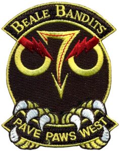 7th SPACE WARNING SQUADRON – PAVE PAWS WEST | Flightline Insignia