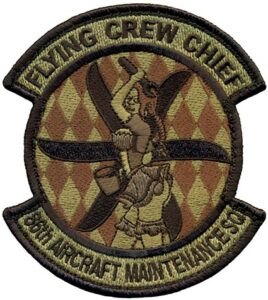 86th AIRCRAFT MAINTENANCE SQUADRON – FLYING CREW CHIEF – OCP – NEW ...