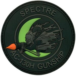 LOCKHEED AC-130H SPECTRE GUNSHIP – BLACK | Flightline Insignia