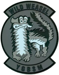 356th FIGHTER SQUADRON – WILD WEASEL – PVC | Flightline Insignia