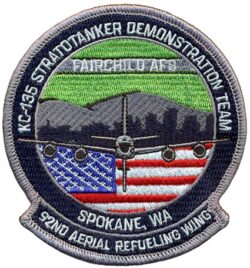 92nd AIR REFUELING WING – KC-135 DEMO TEAM | Flightline Insignia