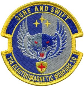 114th ELECTROMAGNETIC WARFARE SQUADRON | Flightline Insignia