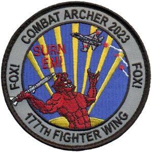 177th FIGHTER WING – COMAT ARCHER 2023 | Flightline Insignia