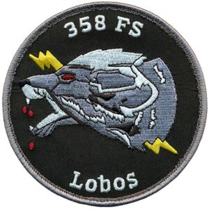358th FIGHTER SQUADRON – LOBOS | Flightline Insignia