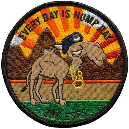 386th EXPEDITIONARY SECURITY FORCES SQUADRON – MORALE | Flightline Insignia