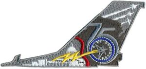 115th FIGHTER WING – 75th ANNIVERSARY F-16 TAIL | Flightline Insignia