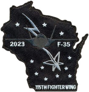 115th FIGHTER WING – F-35 – 2023 | Flightline Insignia