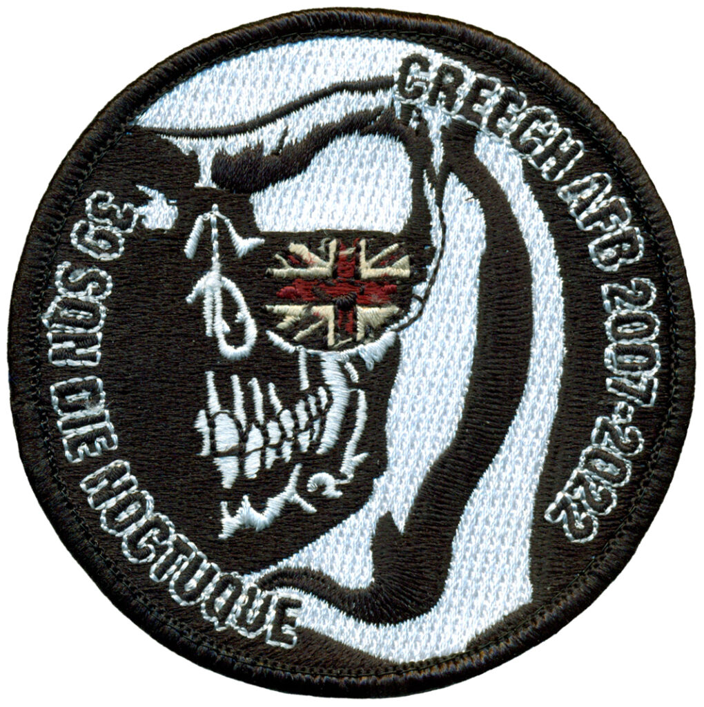 RAF No. 39 SQUADRON – CREECH 2007-2022 | Flightline Insignia