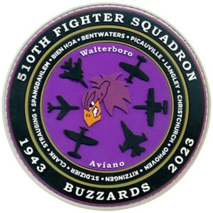 510th FIGHTER SQUADRON – 80th ANNIVERSARY | Flightline Insignia
