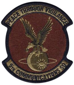 5th COMMUNICATIONS SQUADRON – OCP | Flightline Insignia