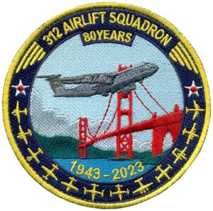 312th AIRLIFT SQUADRON – 80th ANNIVERSARY | Flightline Insignia