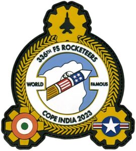 336th FIGHTER SQUADRON – COPE INDIA 2023 | Flightline Insignia