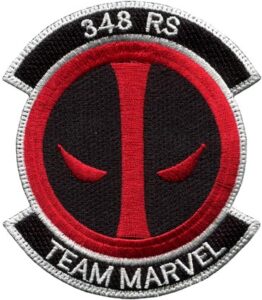 348th RECONNAISSANCE SQUADRON – MORALE – DEADPOOL | Flightline Insignia