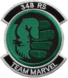 348th RECONNAISSANCE SQUADRON – MORALE – TEAM HULK | Flightline Insignia