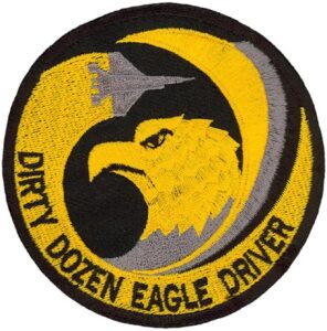12th FIGHTER SQUADRON – EAGLE DRIVER | Flightline Insignia