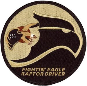 27th FIGHTER SQUADRON – FIGHTIN EAGLE RAPTOR DRIVER – DESERT ...