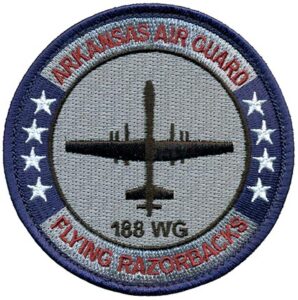 188th WING – MQ-9 REAPER – FLYING RAZORBACKS | Flightline Insignia