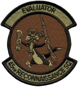45th RECONNAISSANCE SQUADRON – EVALUATOR – OCP | Flightline Insignia