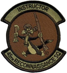 45th RECONNAISSANCE SQUADRON – INSTRUCTOR – OCP | Flightline Insignia