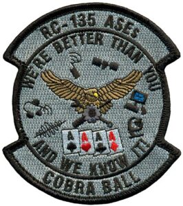 45th RECONNAISSANCE SQUADRON – RC-135 COBRA BALL | Flightline Insignia