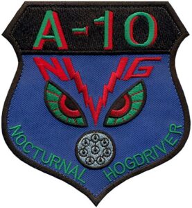 74th FIGHTER SQUADRON – A-10 – NIGHT VISION GOGGLES | Flightline Insignia