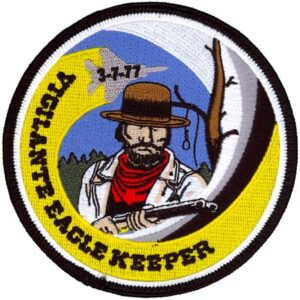186th FIGHTER SQUADRON – F-15 VIGILANTE EAGLE KEEPER | Flightline Insignia